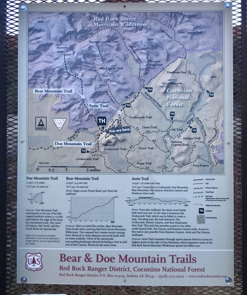 Doe Mountain Trail in Sedona, Arizona - Travel Talk Café